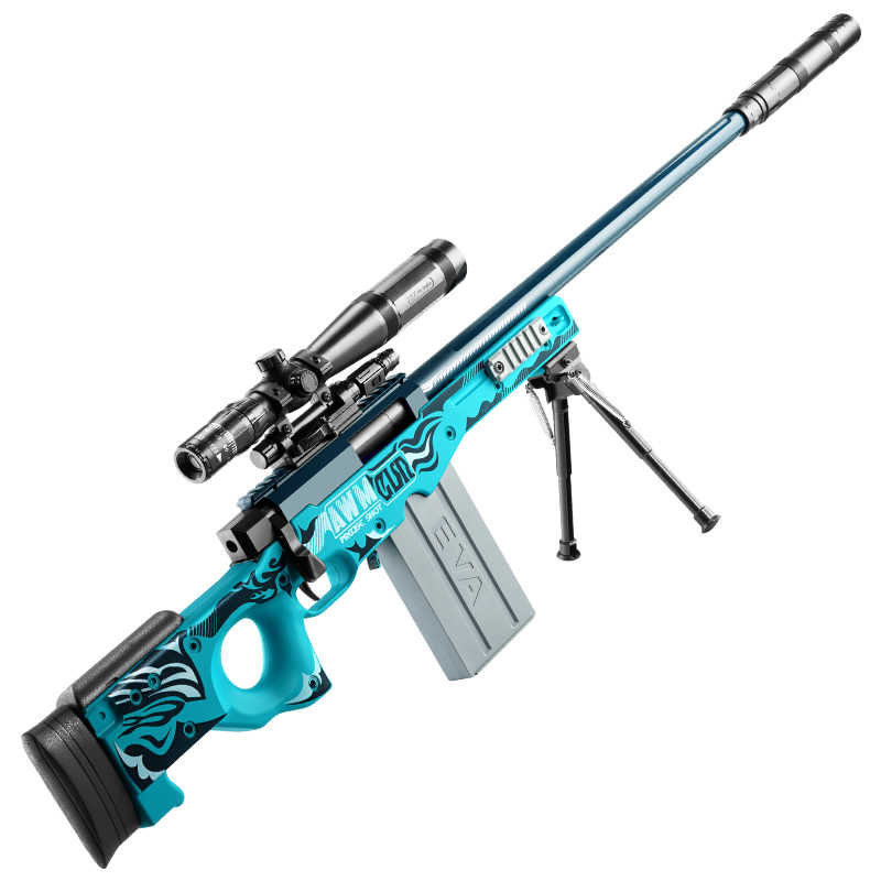 JF AWM Shell-Ejecting Nerf Sniper Rifle – bestnerfgun