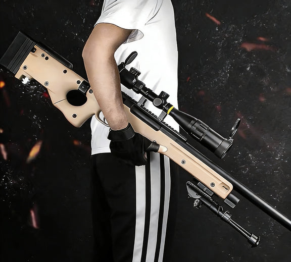 JieYing AWM Shell Ejection Sniper Nerf Gun – bestnerfgun