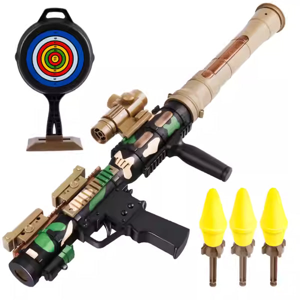 Nerf Rocket Launcher Foam Dart Blasters – bestnerfgun